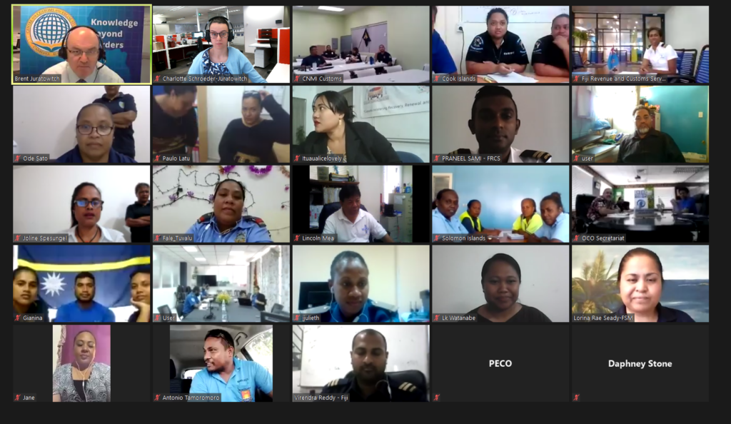 OCO HOSTS LARGEST TRAINING EVER FOR PACIFIC CUSTOMS OFFICERS PR02/21 ...