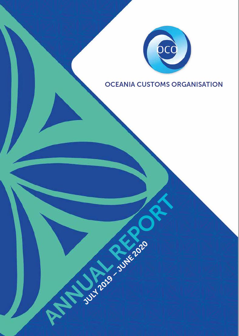Oco 2019 2020 Annual Report Oceania Customs Organisation