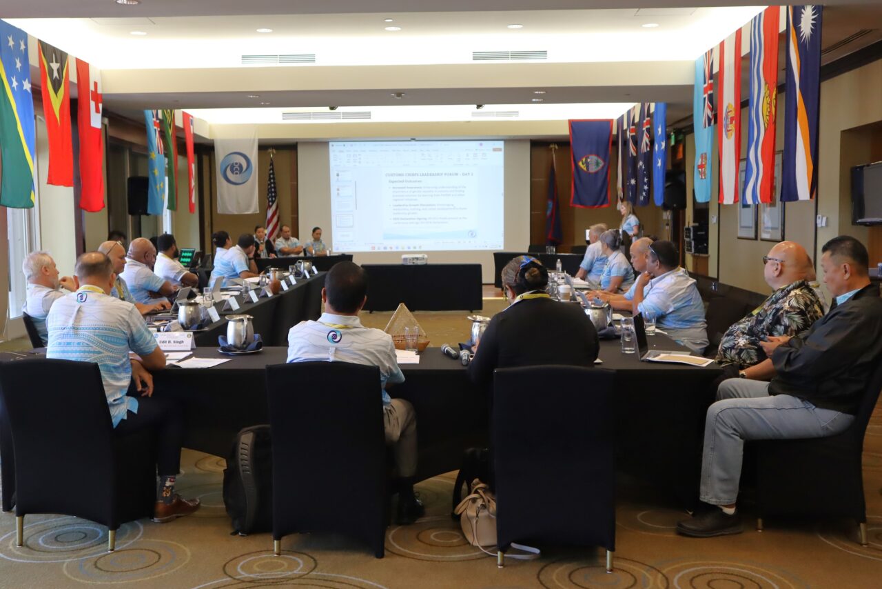 PACIFIC CUSTOMS ADMINISTRATIONS SIGN LANDMARK GENDER EQUALITY ...